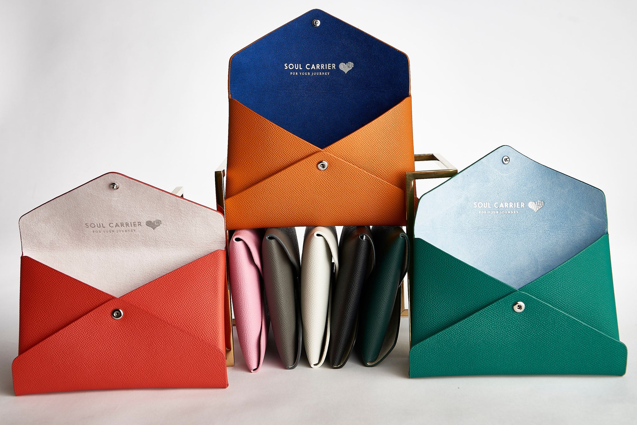 Hand Painted Pochettes By Artist Cyn Silva